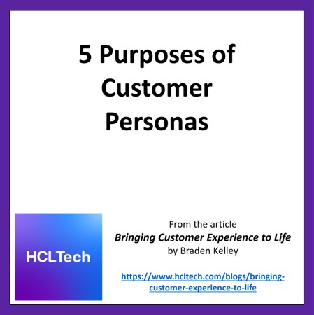 Customer Experience Personified | Human-Centered Change and Innovation
